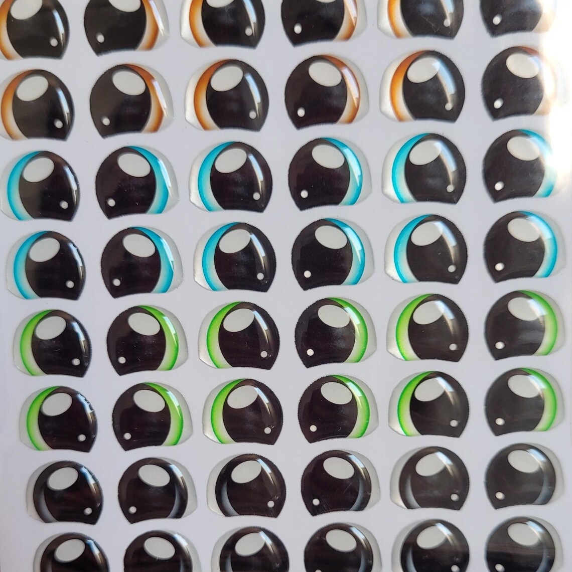 Clay Doll Resin Eyes - Eyes for Dolls - Resin Eyes - Mix Colour Eyes ...
