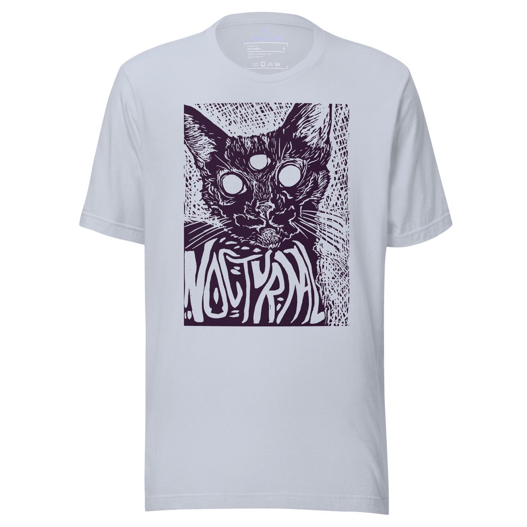 Cursed Cat Spooky Cryptid Shirt - Etsy