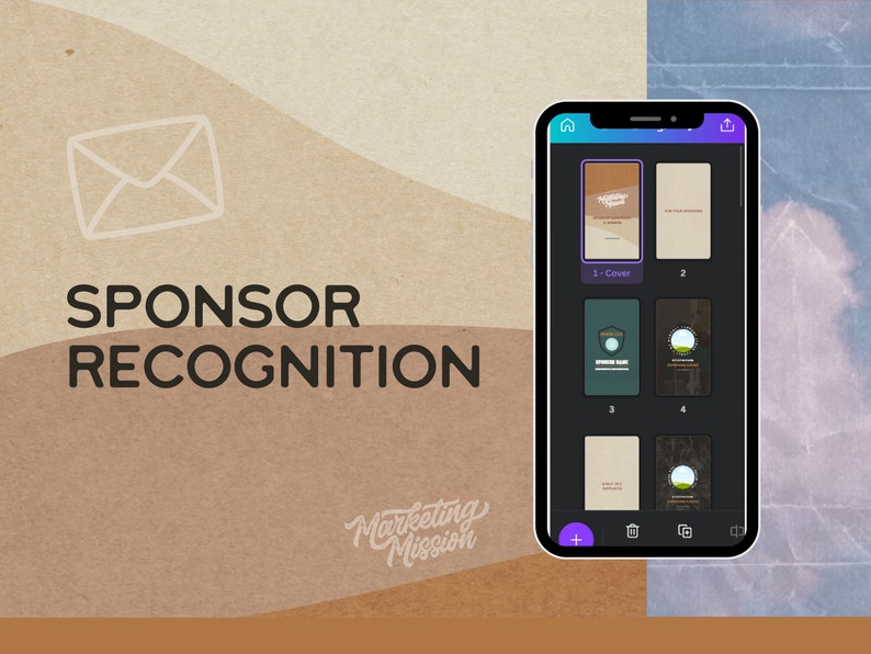 Canva Reel Templates for Non Profit Sponsors Shoutouts - Etsy
