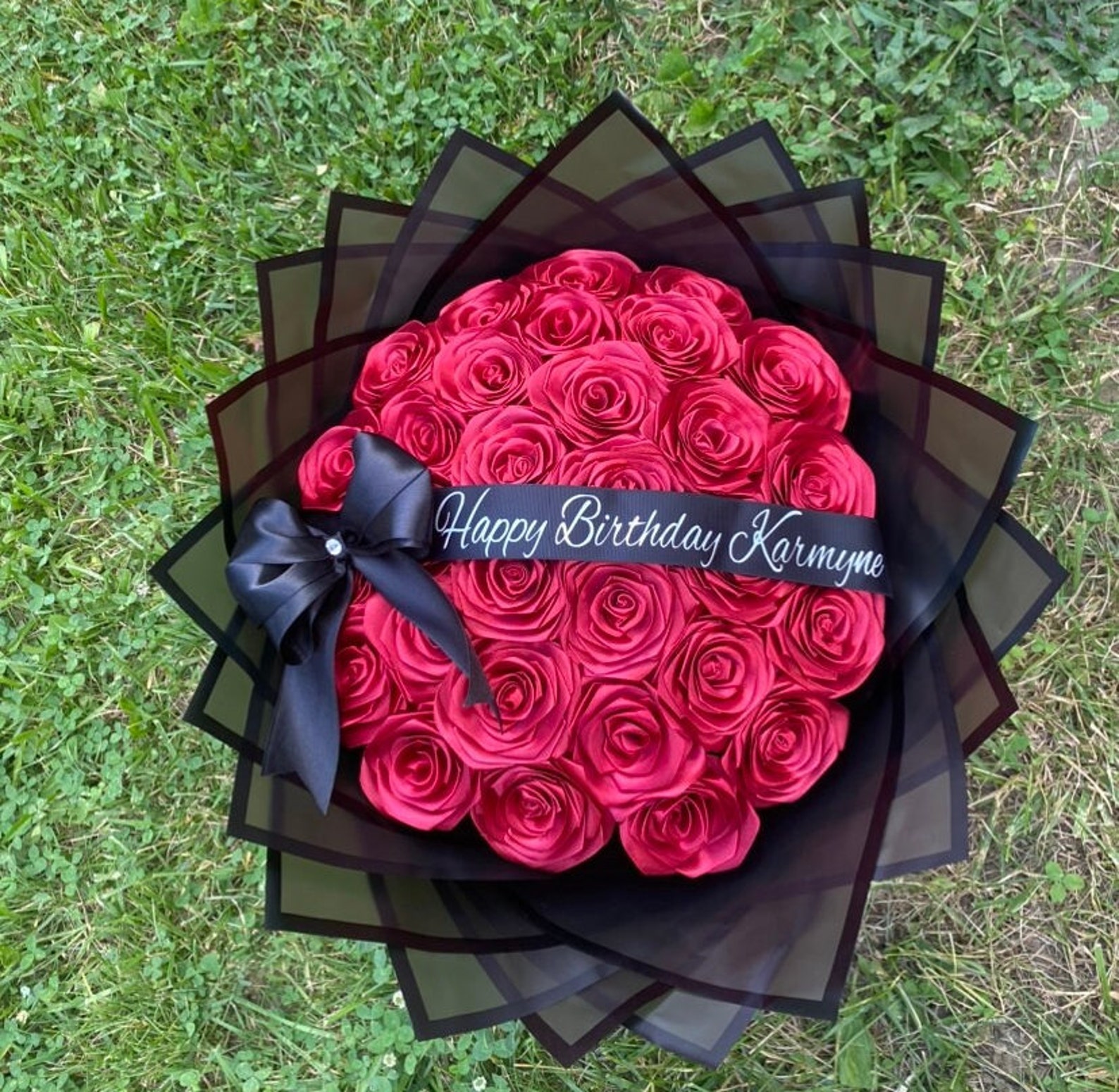 Luxurious 30 Count Eternal Rose Bouquet - Etsy