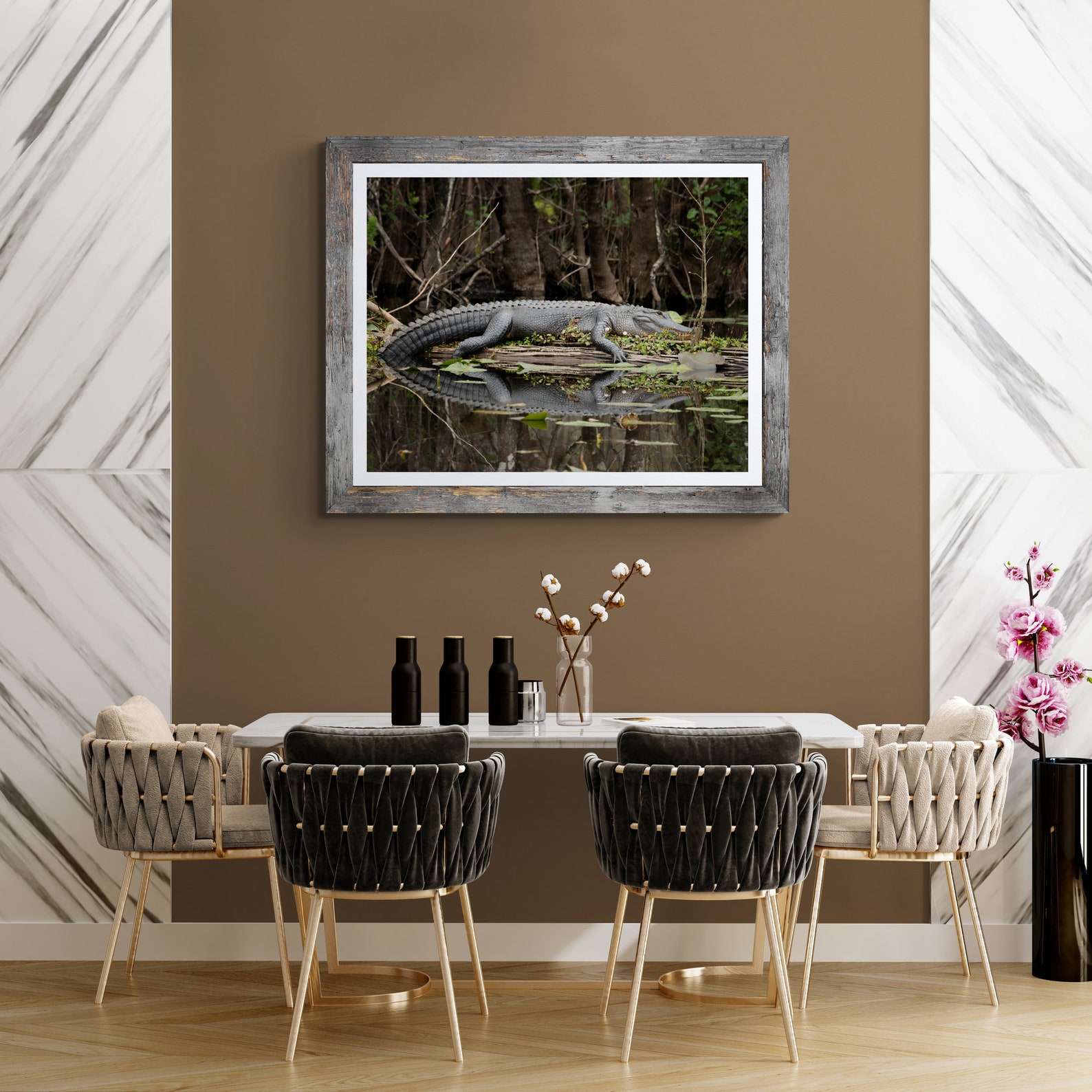 American Alligator at Six Mile Cypress Slough Preserve: Reptile Decor ...