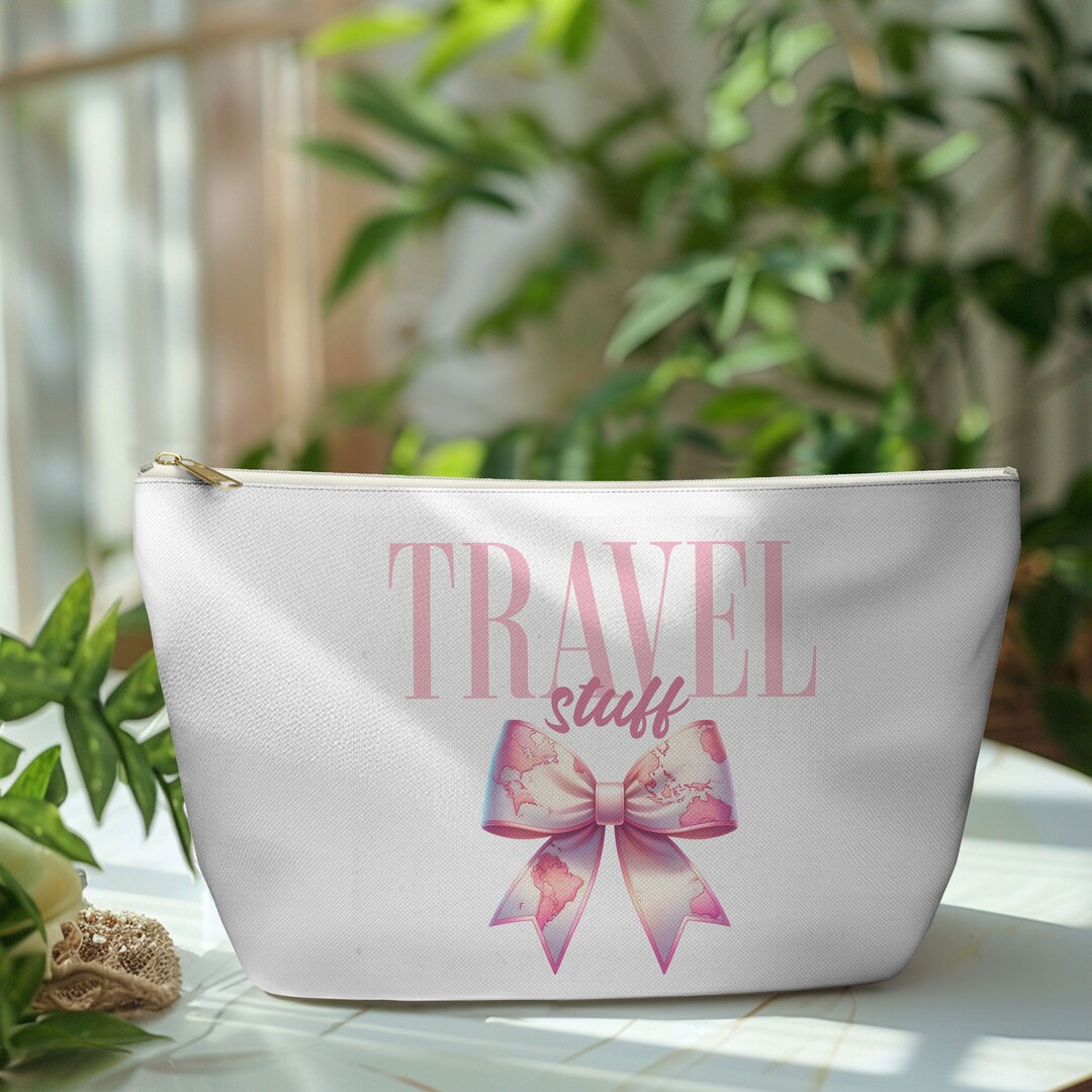 Airplane Essentials Pouch for Travel Packing and Luggage Organizer ...