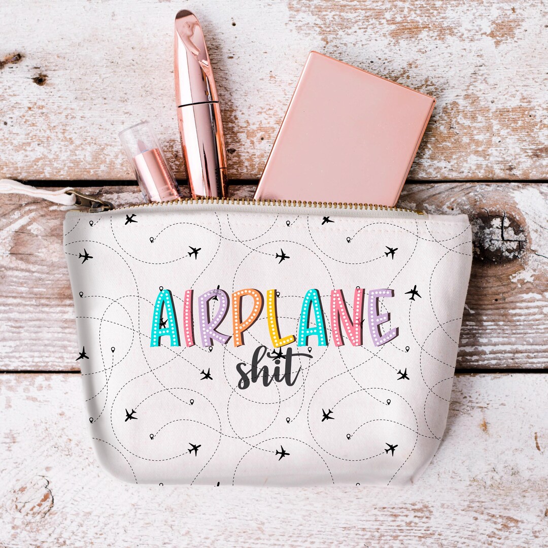 Airplane Essentials Pouch for Travel Packing and Luggage Organizer ...