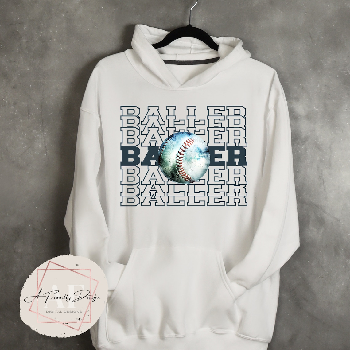 Baller, Baseball, PNG, Digital Downloads, Baseball PNG, Instant ...