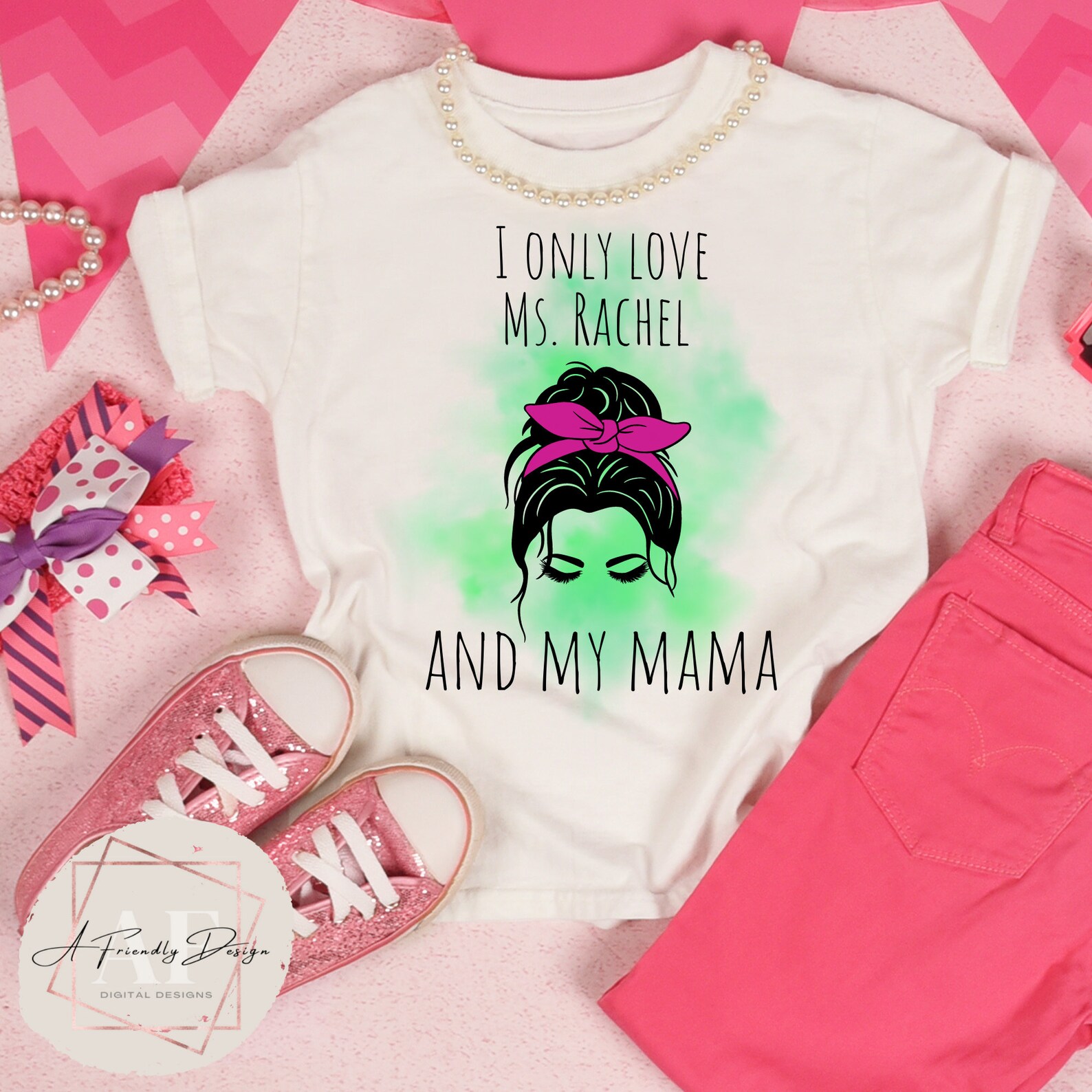 I Only Love Ms Rachel Png, PNG, Digital Downloads, Ms. Rachel, PNG for ...