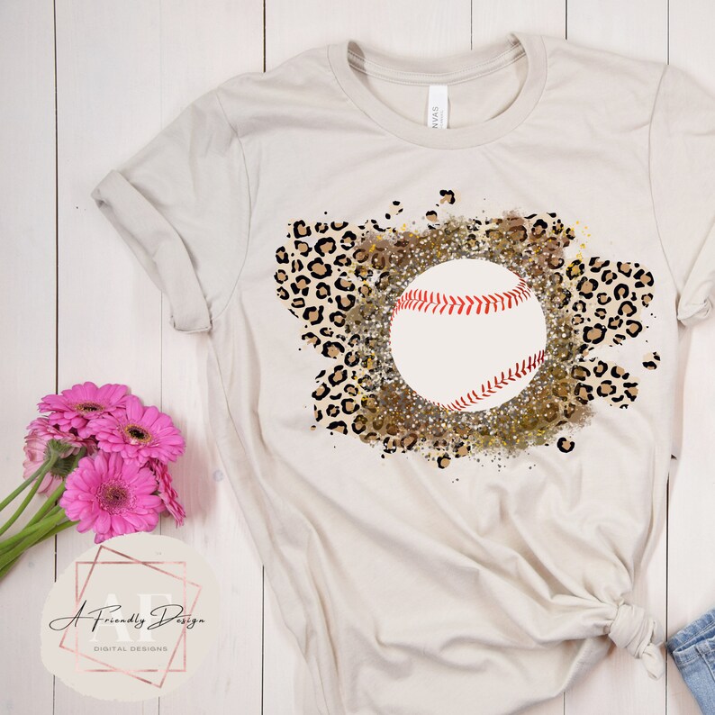 Leopard Baseball, PNG, Digital Downloads, Instant Download, Png Designs ...