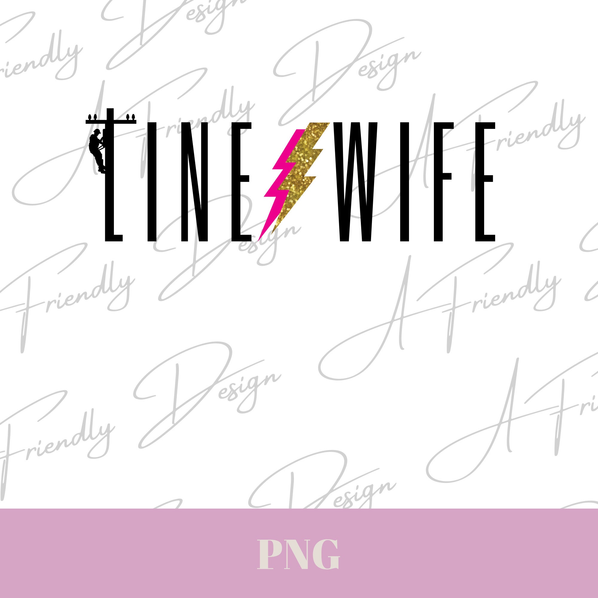 Linewife, PNG, Digital Downloads, Instant Download, Png Designs ...