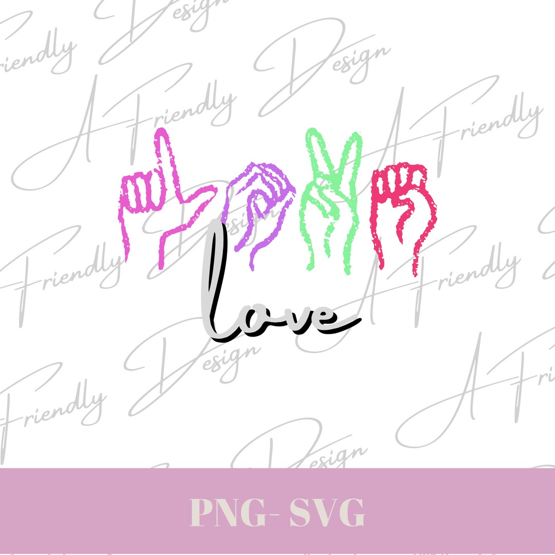 Love, PNG, SVG, Digital Downloads, Instant Download, Png Designs ...
