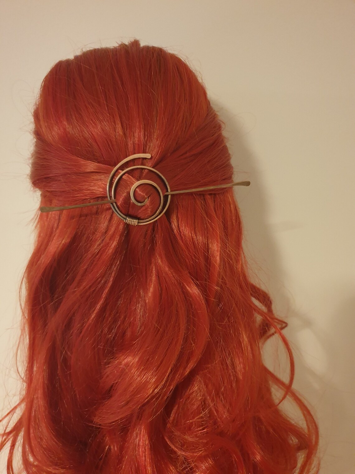 Handmade Copper Hair Slide Minimalist Metal Hair Pin - Etsy