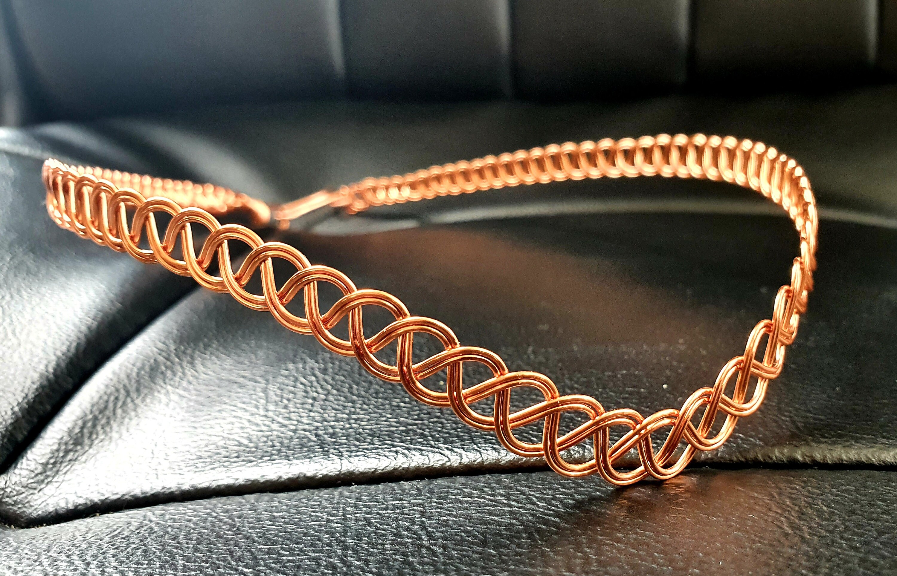 Copper Circlet Tiara Headpiece Crown Diadem Copper - Etsy