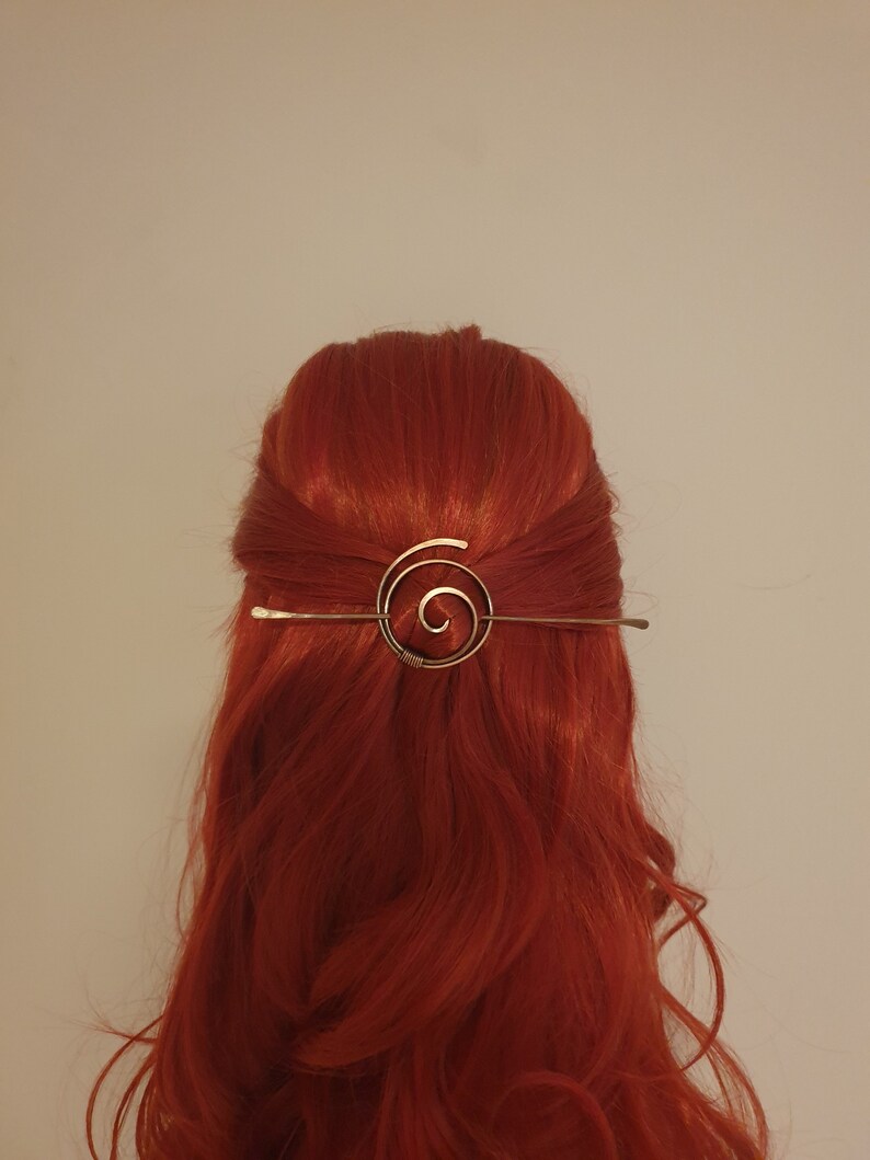 Handmade Copper Hair Slide Minimalist Metal Hair Pin - Etsy