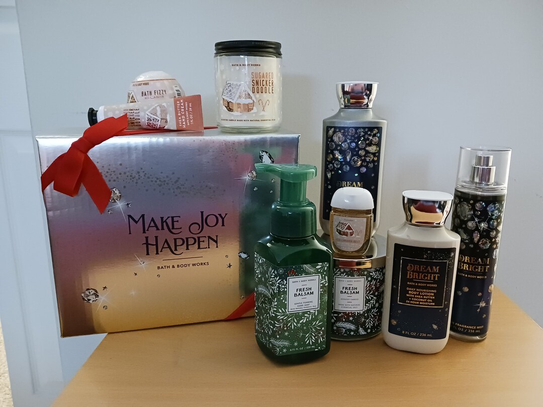 Bath and Body Works Make Joy Happen Gift Set 9 Items New in Box - Etsy
