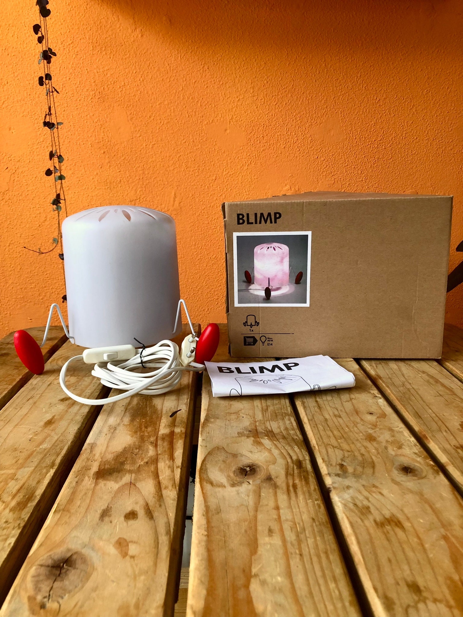 Vintage IKEA Rotating BLIMP Table Lamp Children's Lamp - Etsy Ireland