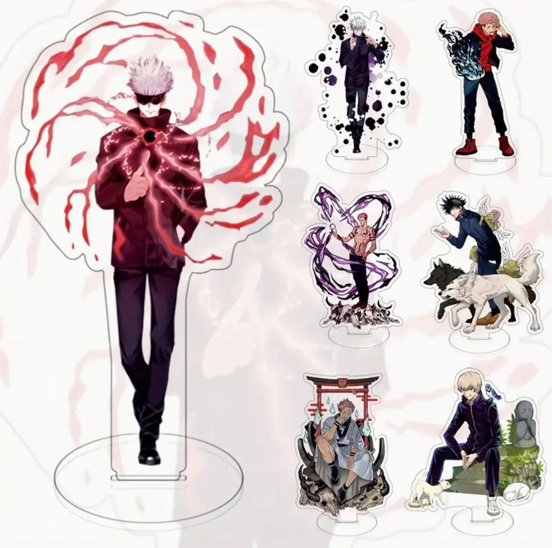 Anime Acrylic Standing Figures Toys 2D Stand Collectibles - Etsy