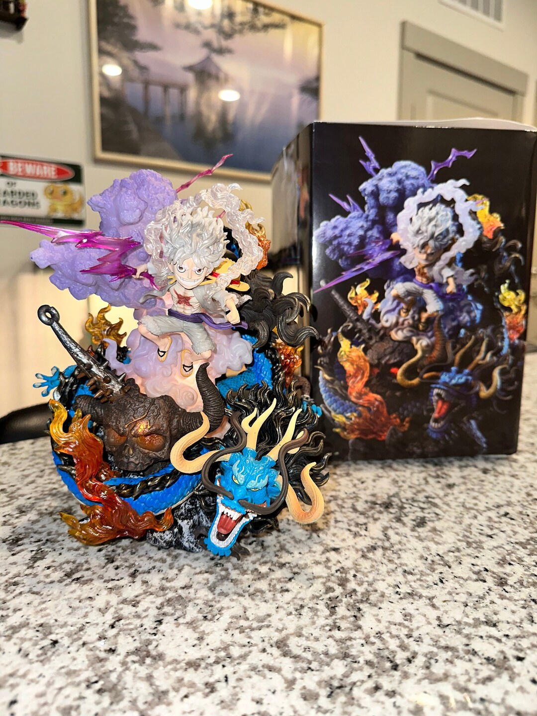Anime Figure Gear 5 Kaido Anime Figurine Anime Statue Anime Action ...