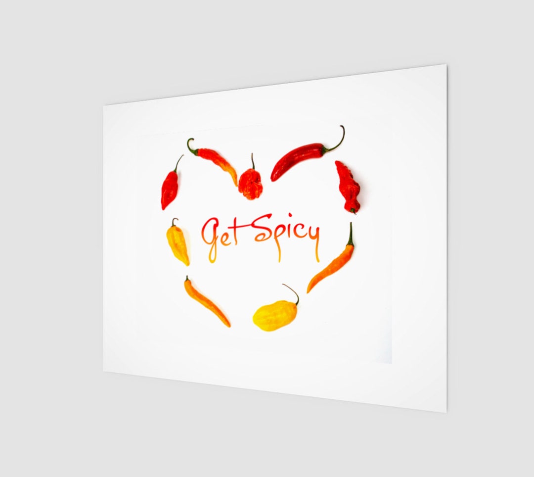Get Spicy Art Print - Etsy