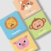 Animal Emotions Flash Cards, Spanish Language Learning (digital ...