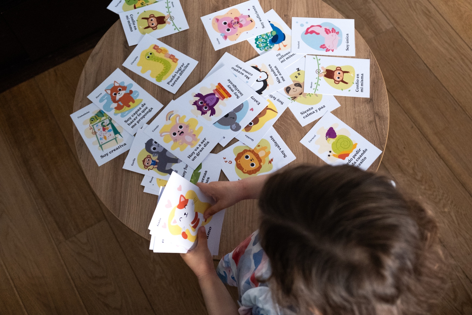 Spanish Positive Affirmation Cards for Kids, Printable (digital ...