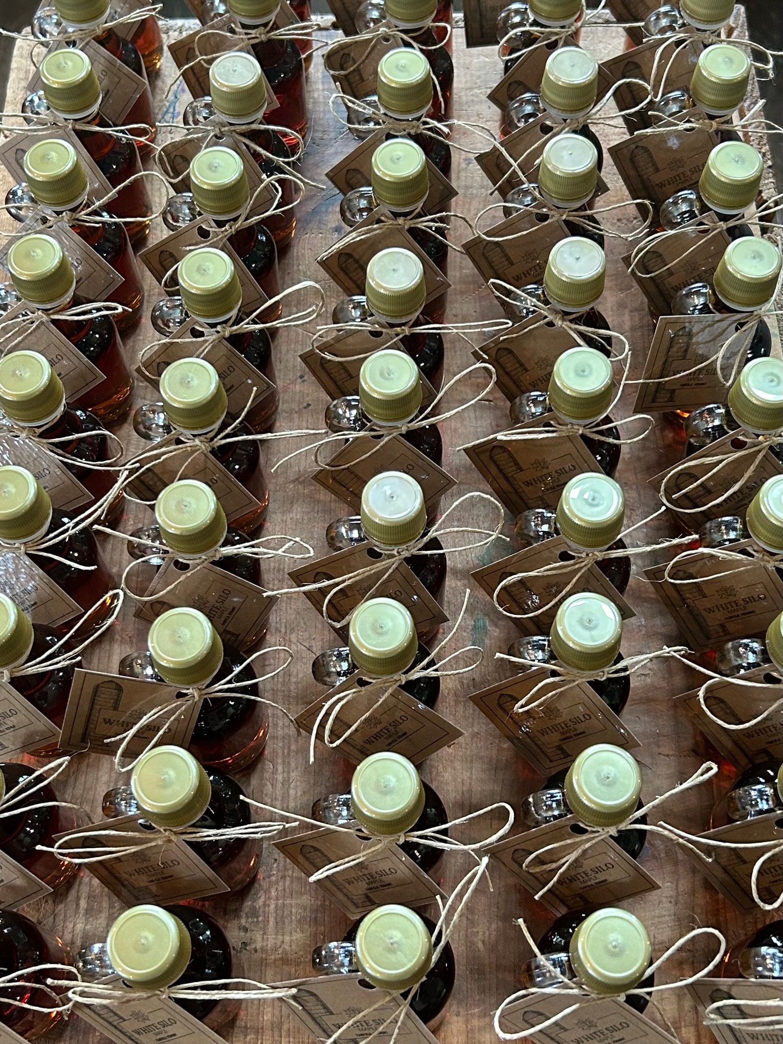 30 Count 100% Pure Vermont Maple Syrup Filled 40ML Glass Gallone-style ...