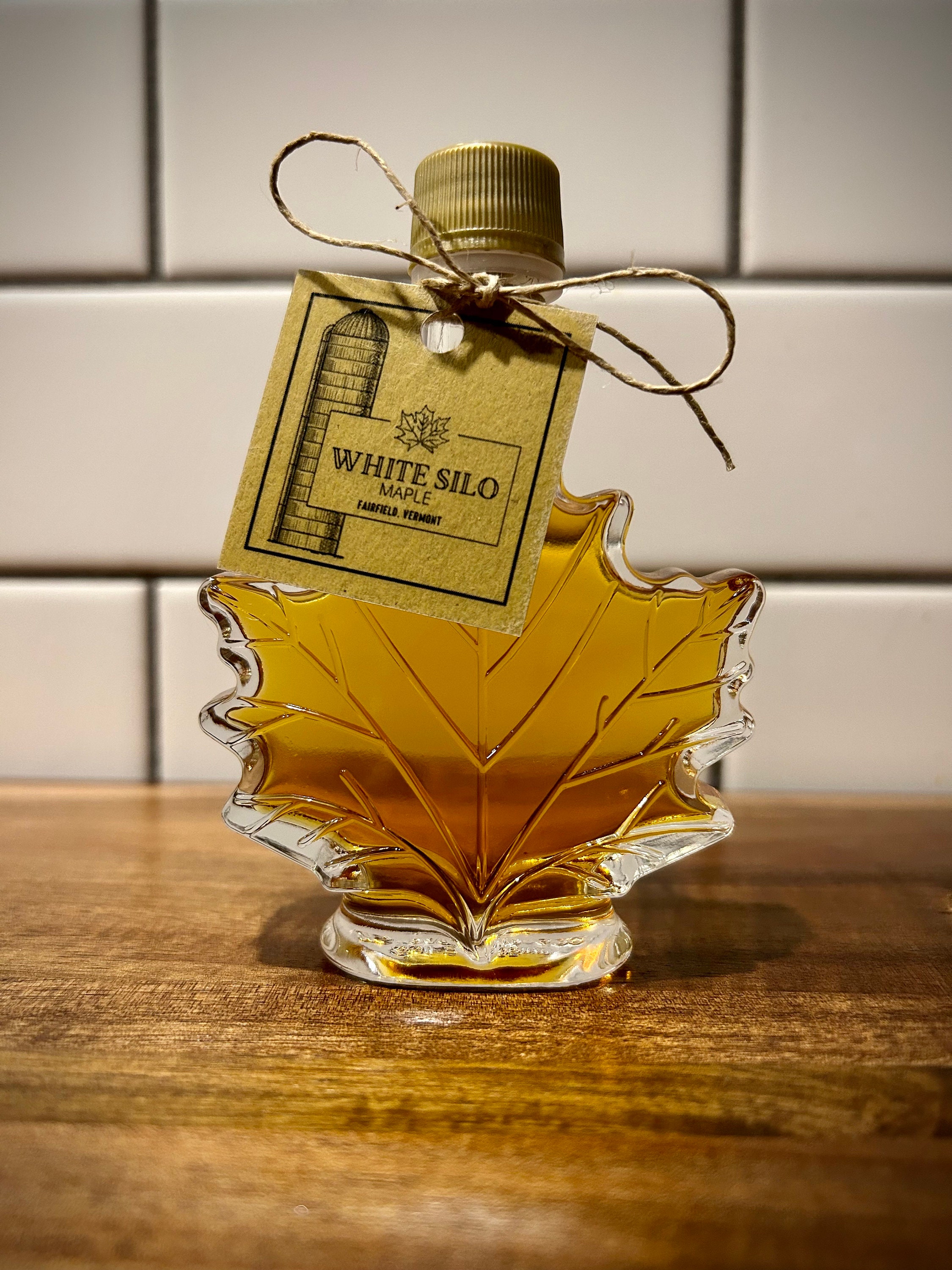 Vermont Maple Syrup Favors: 15 Maple Leaf Bottles, Wedding Shower Gift ...