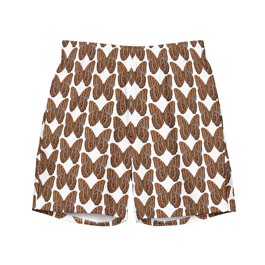 Men's Swim Trunks Swimsuit Summer Bathing Suit Shorts Owl Moth ...
