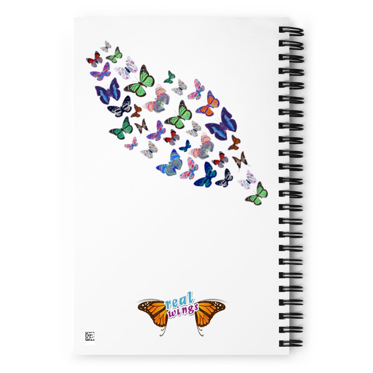 Butterflies Spiral Notebook Journal Flying Writing Diary Prayer Log ...