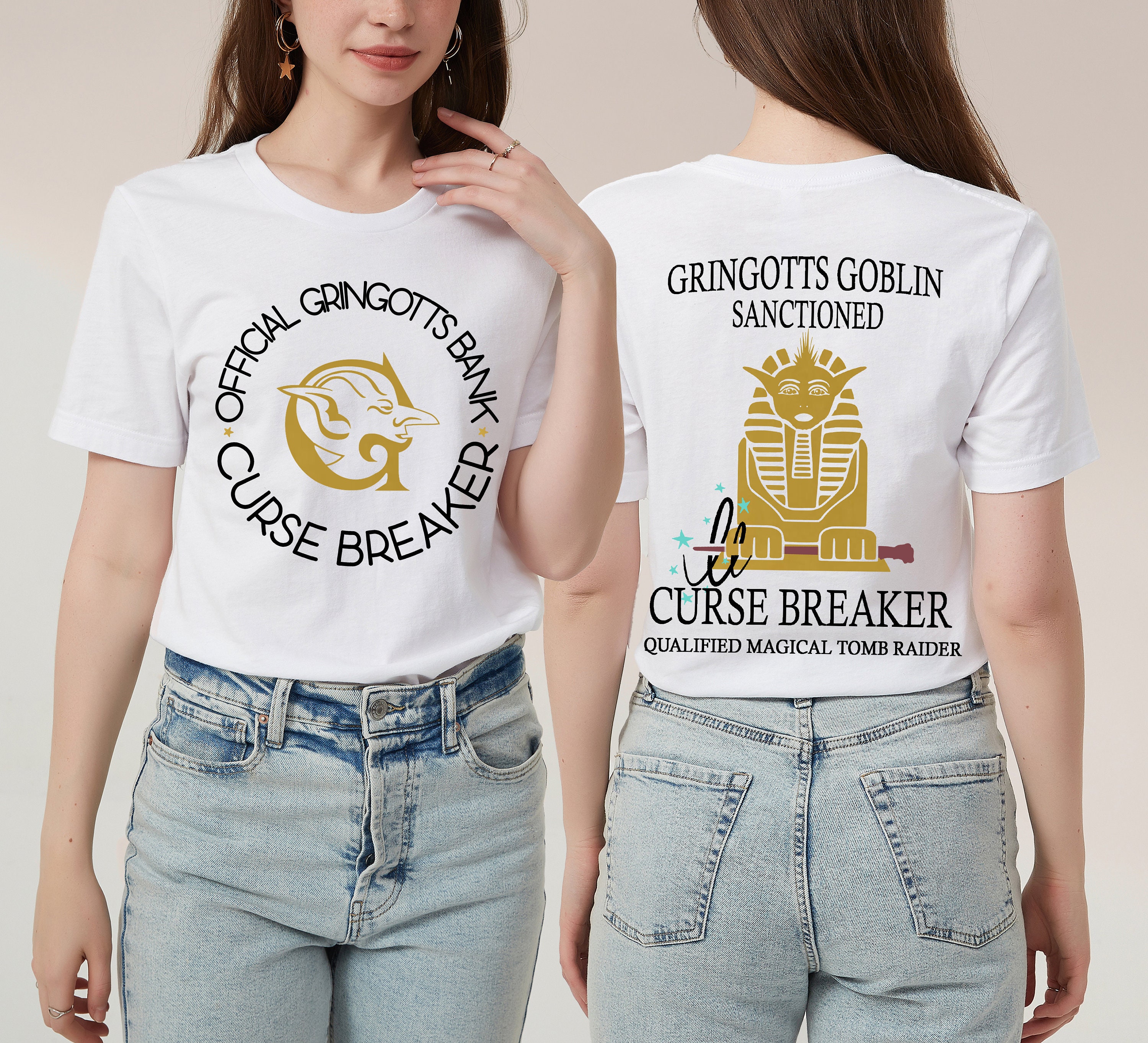 Goblin Bank Curse Breaker Magical Tomb Raider Front and Back - Etsy