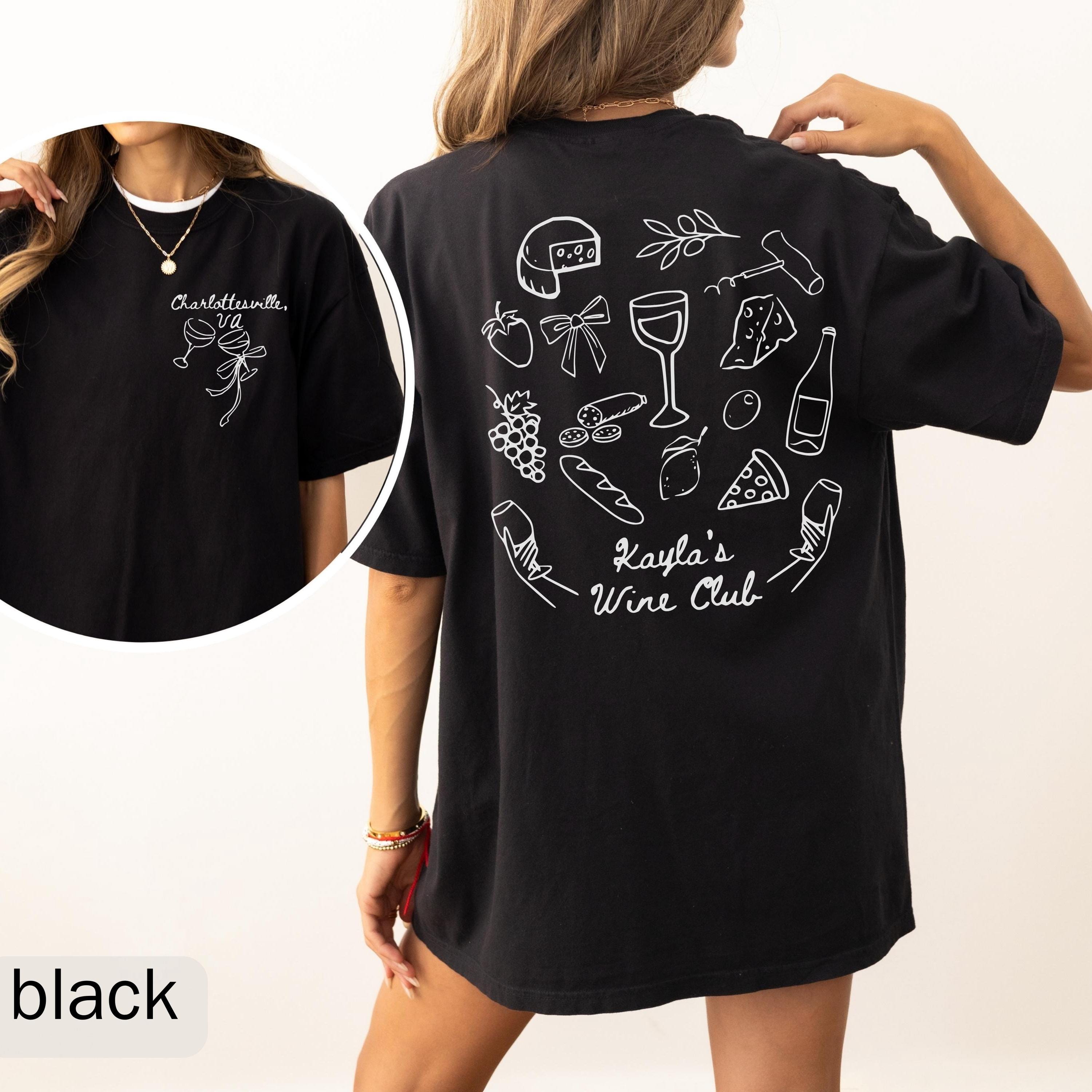 Custom Winery Bachelorette Shirt, Personalized Vino Before Vows Theme ...