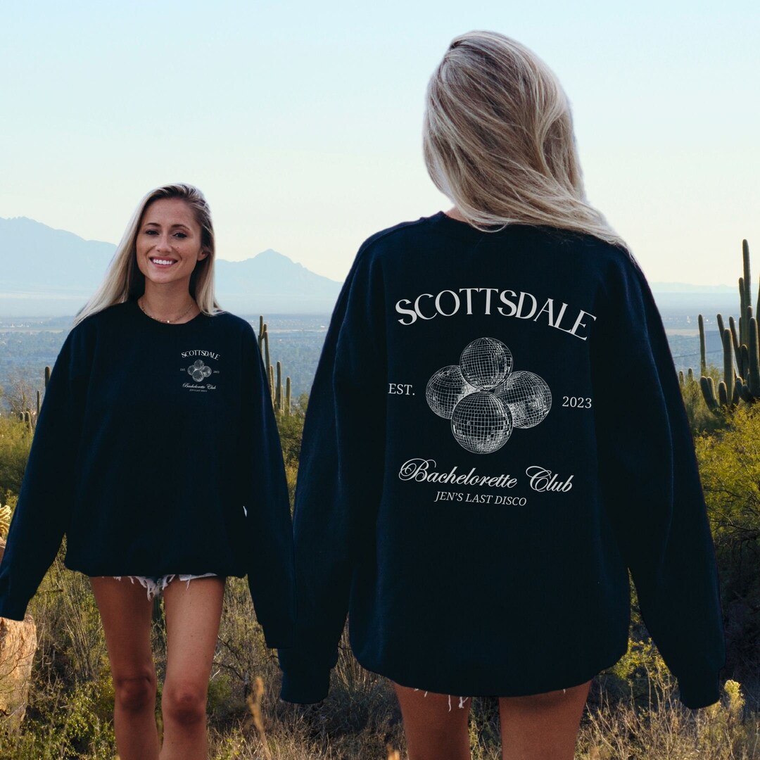 Disco Bachelorette Sweatshirts, Custom Disco Bride Sweatshirts, Brides ...