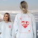 Custom Location Retro Girls Club Sweatshirts, Personalized Casino ...