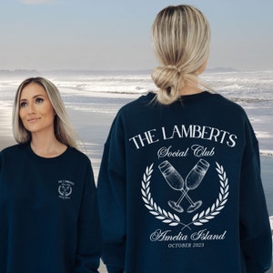 Custom Bridal Crewnecks, Luxury Wedding Merch, Custom Event Crewnecks ...