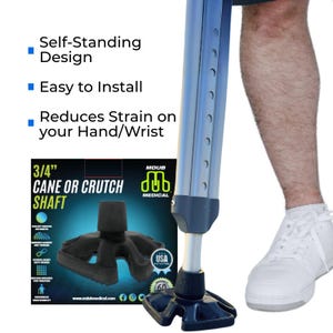 Heavy Duty All Terrain Cane Tip - Enhanced Traction, Non-slip - Etsy