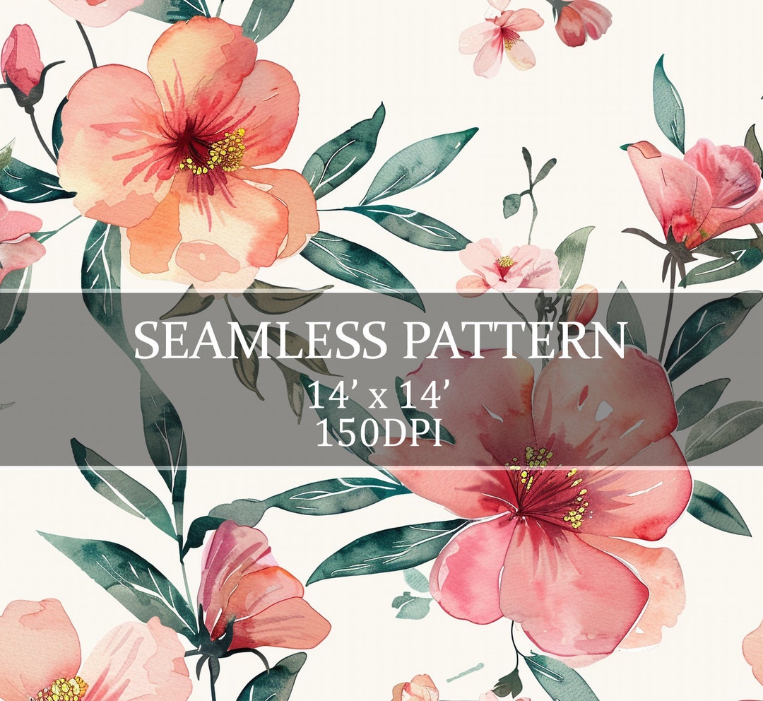 Beautiful Floral Seamless Pattern, Repeated Pattern, Color Seamless ...