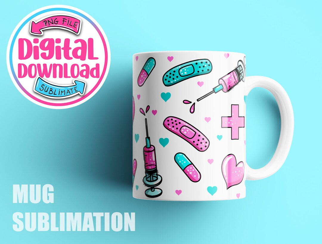 Gift for Doctors Sublimation Design, Mug, Mug Wrap Download ...