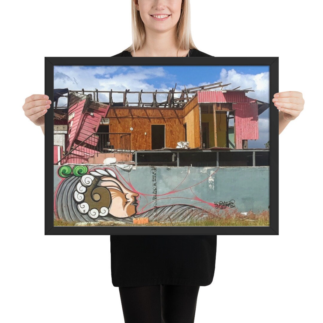 After the Storm, Puerto Rican Graffiti Art Photo by Jamie Preyer - Etsy