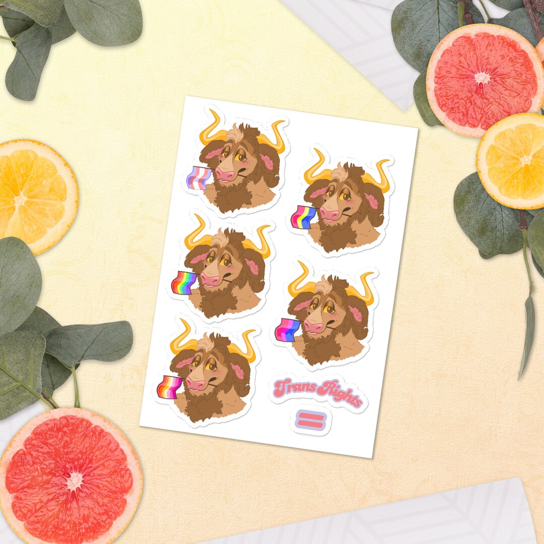 Cliff Pride Sticker Sheet - Etsy