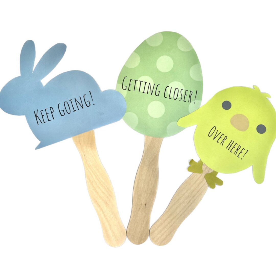 Easter Egg Hunt Signs, Printable, Instant Digital Download - Etsy