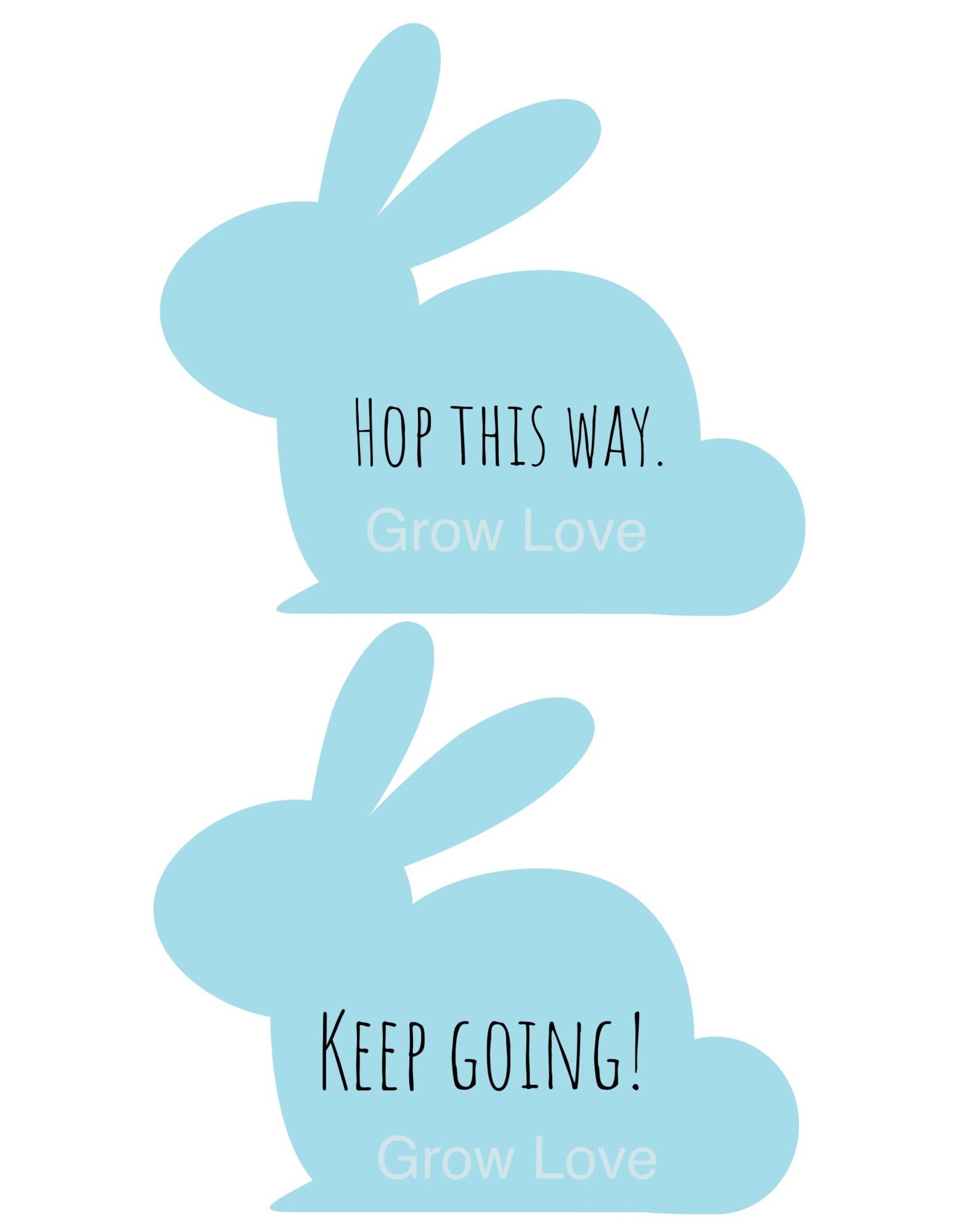 Easter Egg Hunt Signs, Printable, Instant Digital Download - Etsy