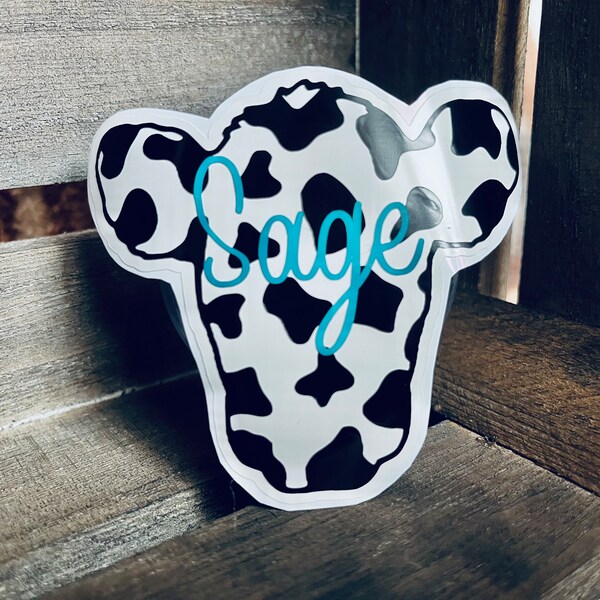 Cow Decal - Etsy