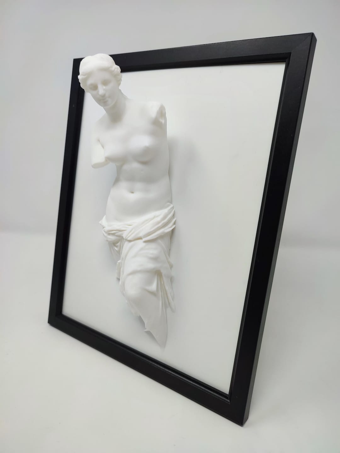 Framed Venus De Milo Sculpture, Statue 10''x8'', 25cmx20cm - Etsy