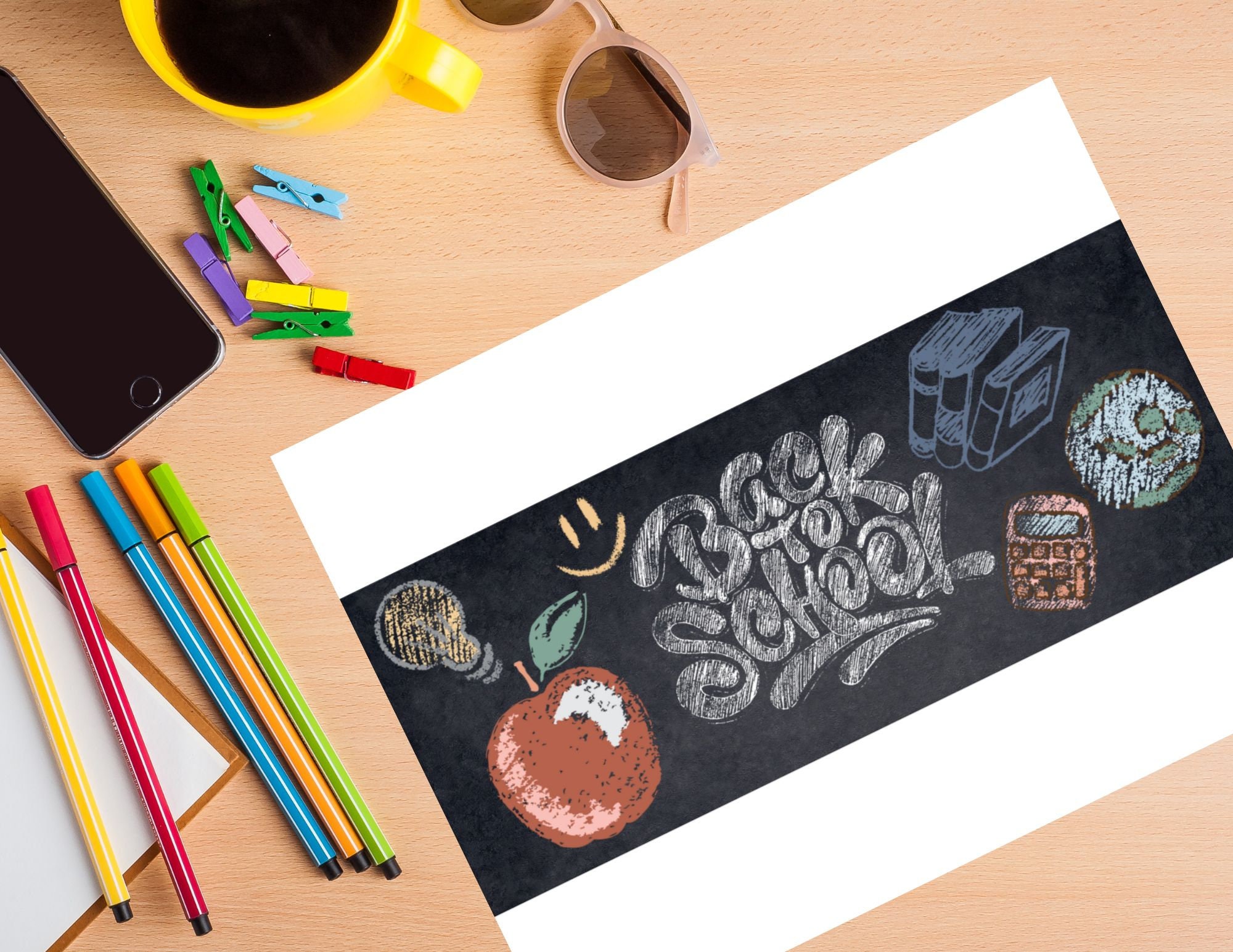 Digital Download Printable Care Package Back to School Insert Decor for ...