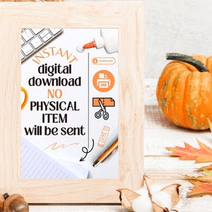 Digital Download Printable Care Package Insert Thanksgiving Edition - Etsy