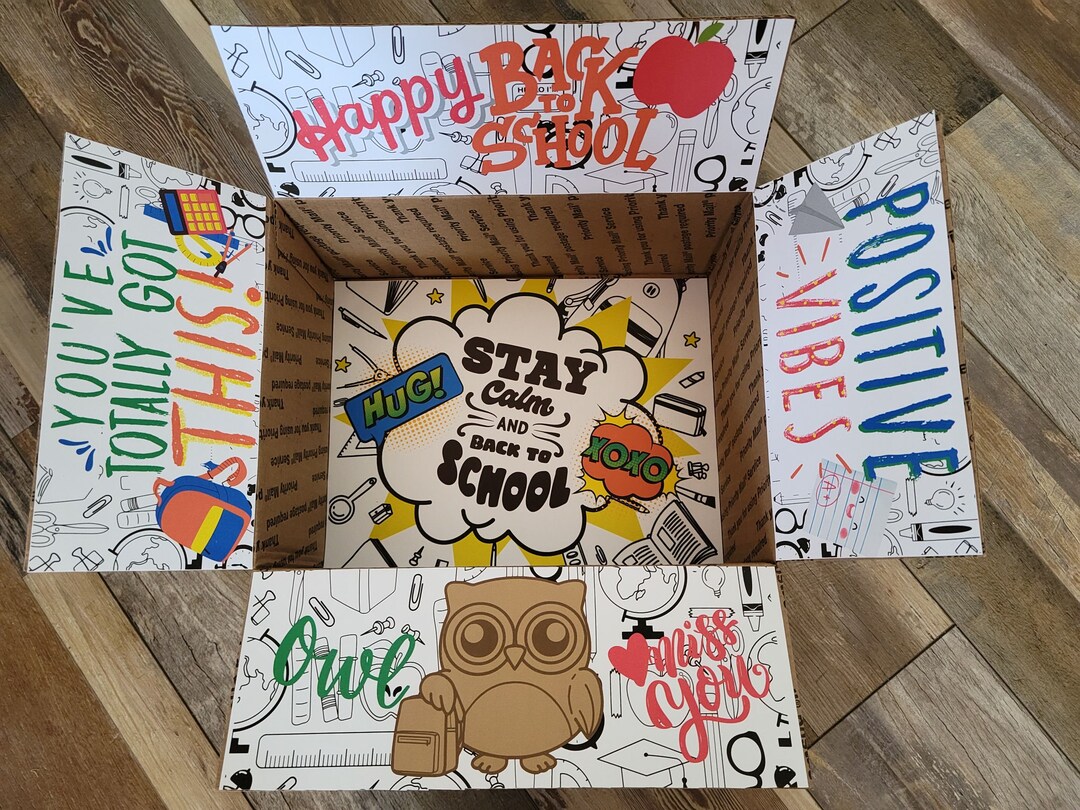 Digital Download Printable Care Package Back to School Insert Decor for ...