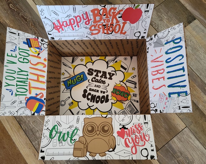 Digital Download Printable Care Package Back to School Insert Decor for ...