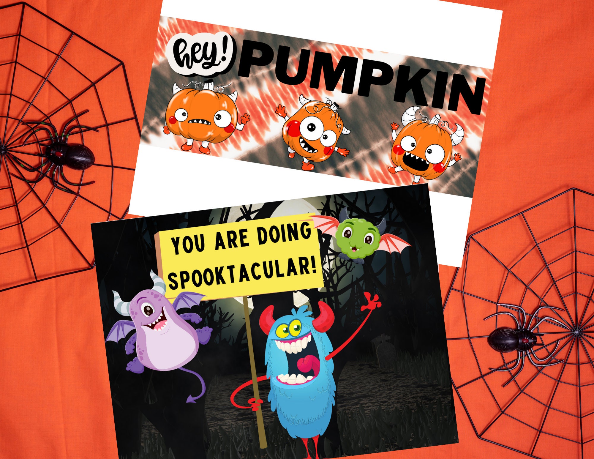 Digital Download Printable Care Package October Decor for Medium Flat ...