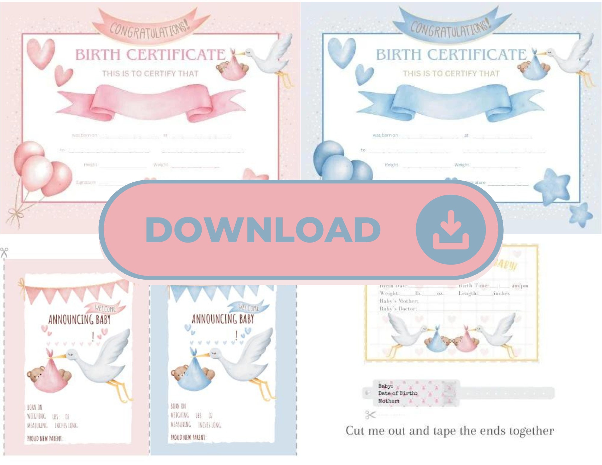 Baby Doll New Baby Starter Kit Digital Download - Etsy
