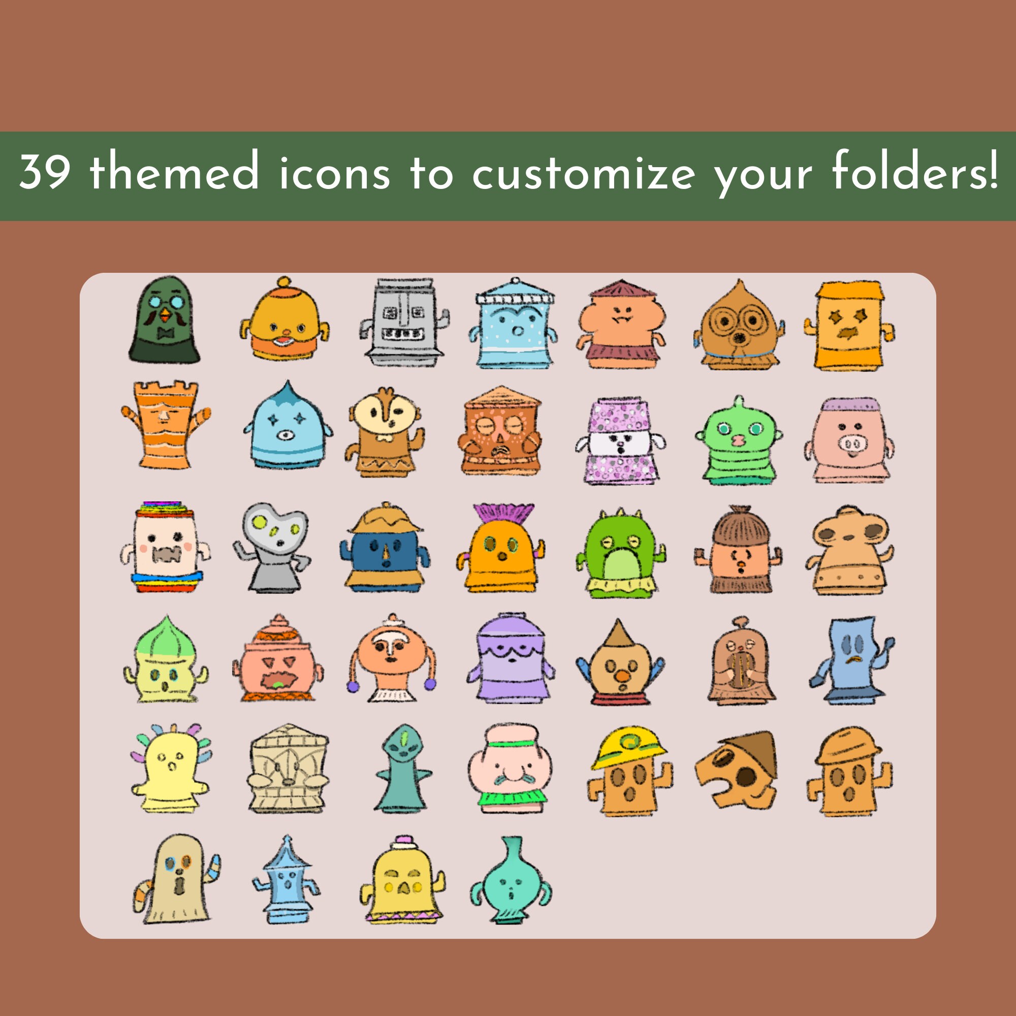 Gyroid Shop Desktop Wallpaper Organizer Icons Mac Windows - Etsy