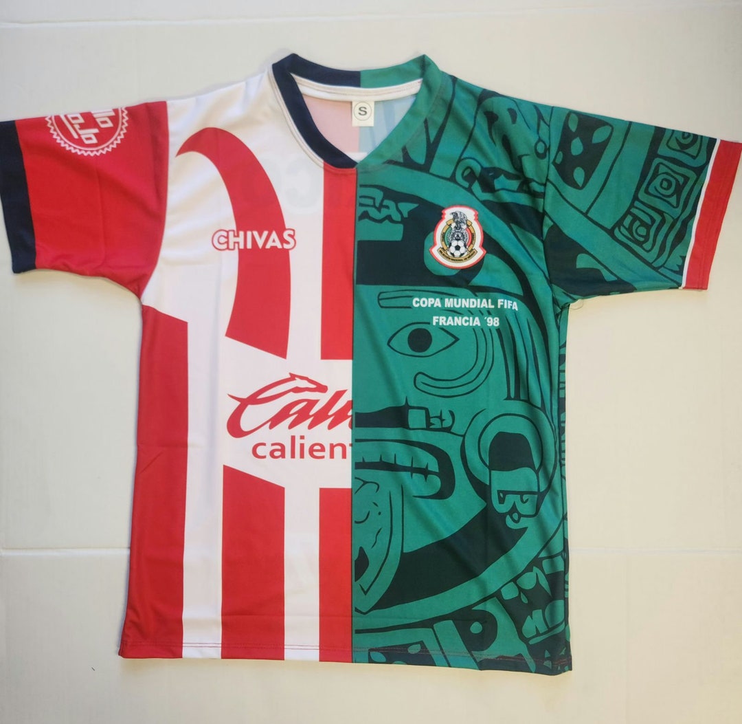 Chivas/mexico Retro Jersey Liga MX Big Jersey - Etsy