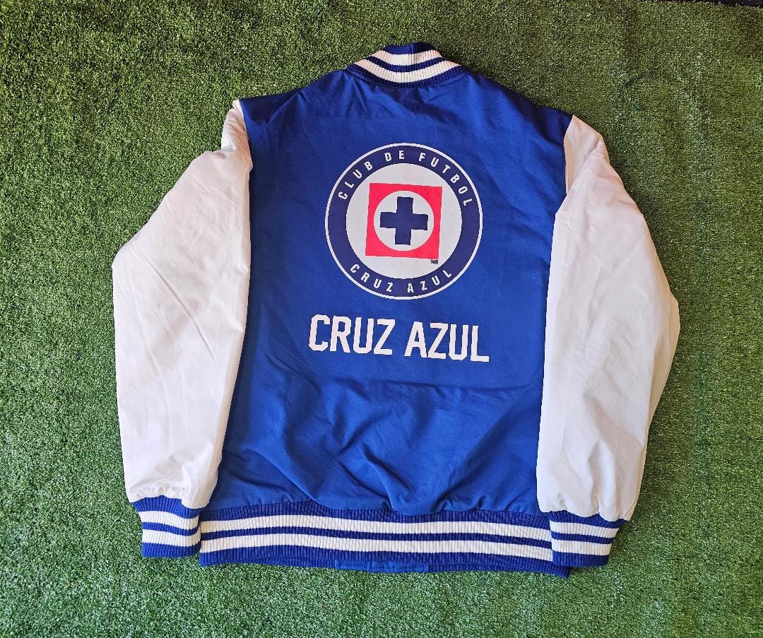 CRUZ AZUL 2 Tones Wool Jacket - Etsy