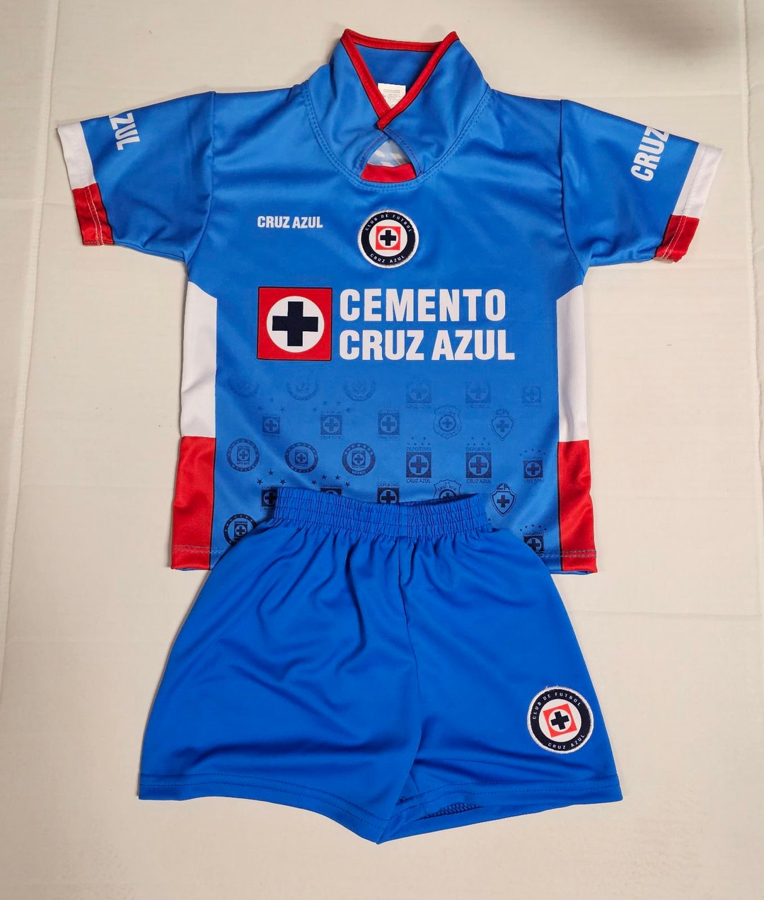 Cruz Azul Youth Uniform (customizable Opcional) - Etsy